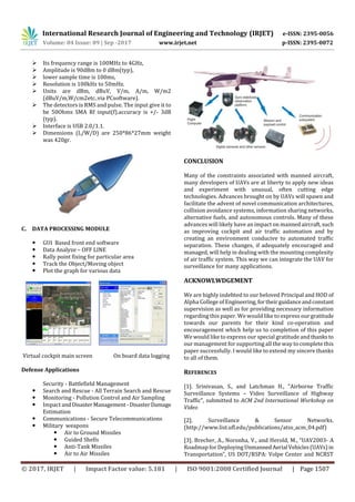 Overview of Design and Integration of Unmanned Aerial Vehicle Aircraft ...