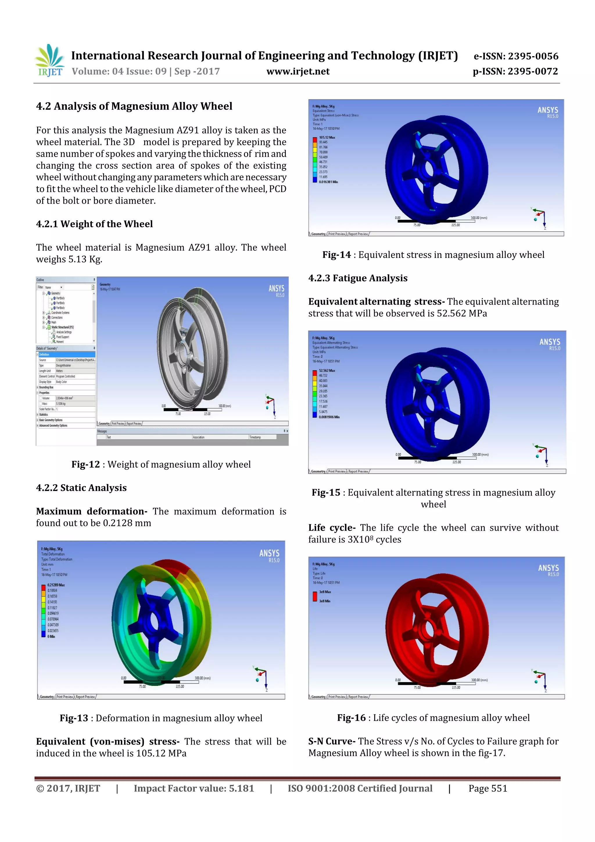 Weight Optimization of Alloy Wheel | PDF