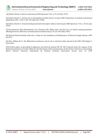 IRJET- Review and Analyse of Ground Fault Circuit Interupter | PDF