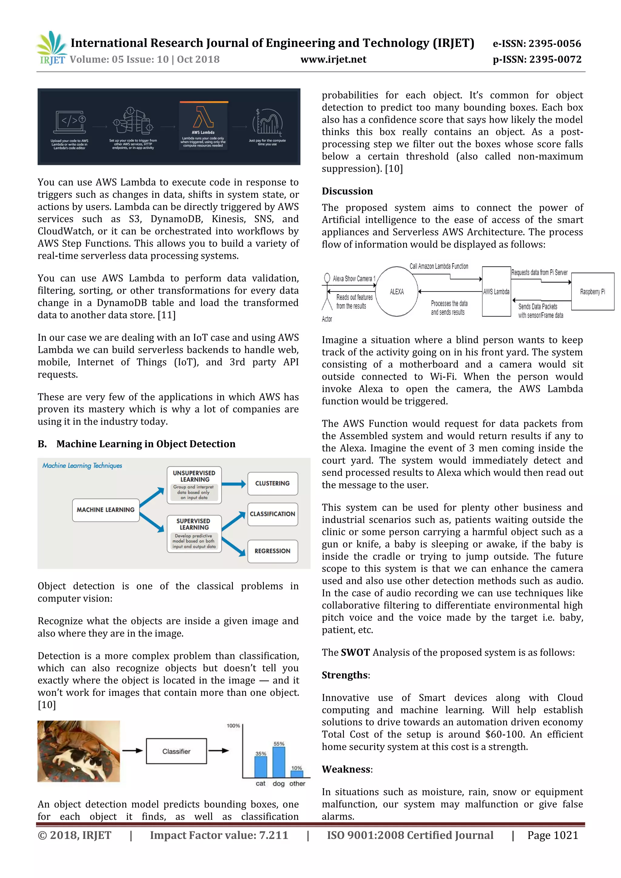 Irjet A Survey On Real Time Object Detection Using Voice Activated