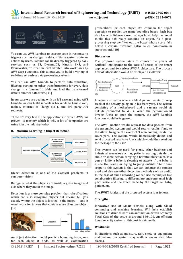 Irjet A Survey On Real Time Object Detection Using Voice Activated