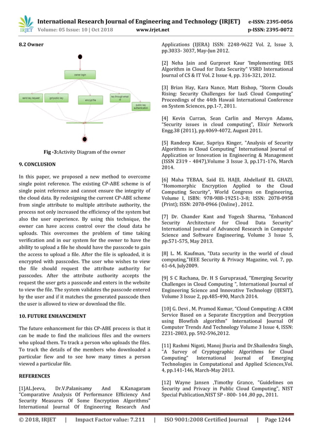 IRJET- Securing Cloud Data Under Key Exposure | PDF IRJET- Securing Cloud Data Under Key Exposure | PDF