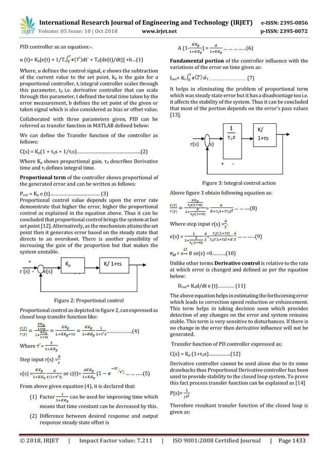 IRJET- Speed Control of Induction Motor using Hybrid PID Fuzzy Controller | PDF