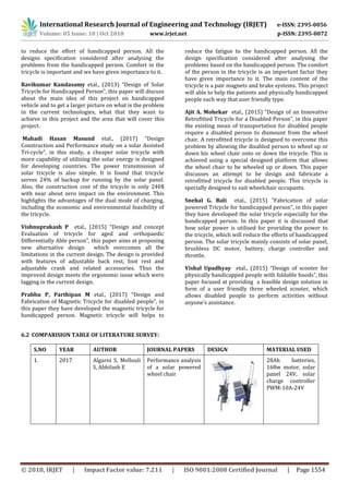 IRJET- Review on Modified Vehicles for Differently Abled People | PDF