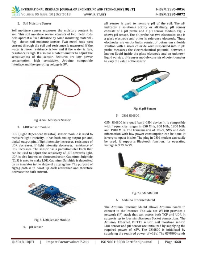 IRJET- Automated Smart Greenhouse Environment using IoT | PDF