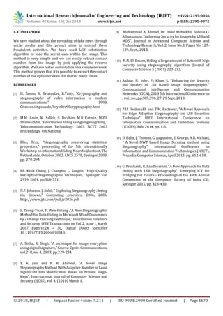 IRJET- Encryption based Approach to Find Fake Uploaders in Social Media | PDF