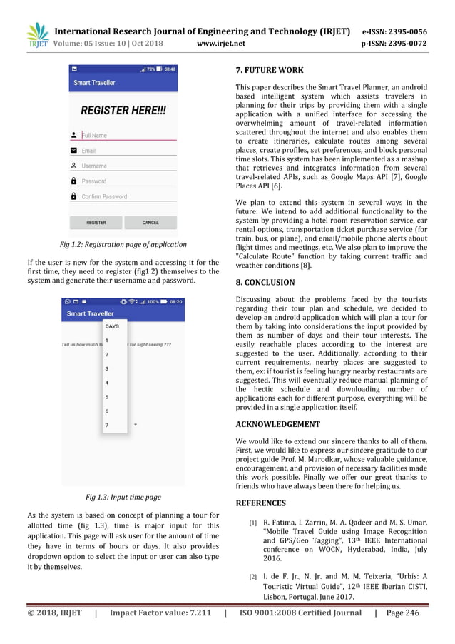 IRJET- Interest and Time Based Smart Travelling Guide using Data Mining | PDF