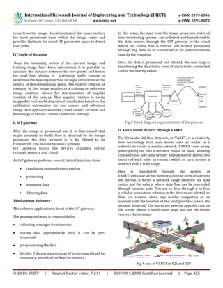 IRJET- Congestion Reducing System through Sensors, Image Processors and Vanet in V2I Setup | PDF