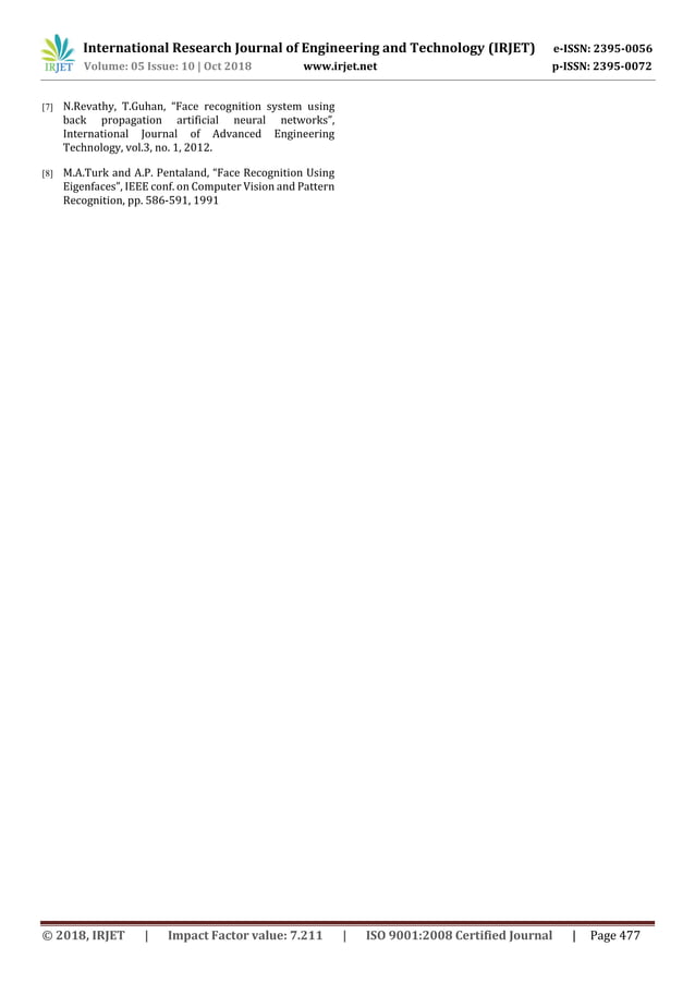 IRJET- Face Detection and Recognition using OpenCV | PDF