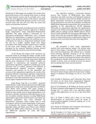 IRJET- A Novel Segmentation Technique for MRI Brain Tumor Images | PDF
