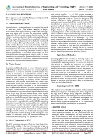 IRJET- Speed Control of Induction Motor using Hybrid PID Fuzzy Controller | PDF