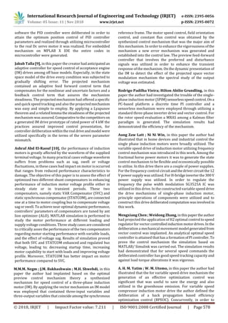 IRJET- Speed Control of Induction Motor using Hybrid PID Fuzzy Controller | PDF | Free download