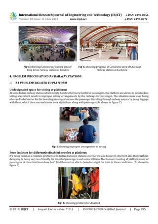 IRJET- Retrofitting in Indian Railway Stations (Through Concourse and Platform Area) | PDF