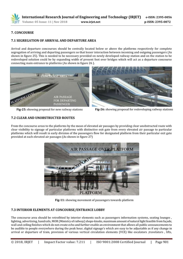 IRJET- Retrofitting in Indian Railway Stations (Through Concourse and ...