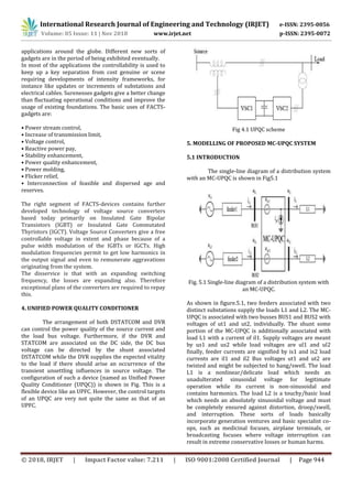 IRJET- Improving Power Quality by using MC-UPQC | PDF