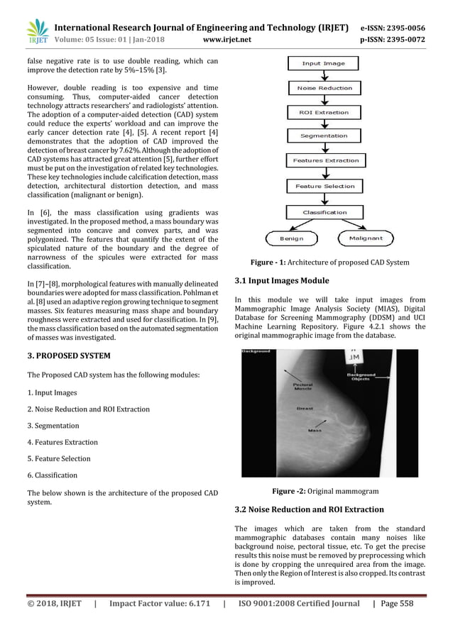 IRJET-Implementation of CAD system for Cancer Detection using SVM based Classification | PDF