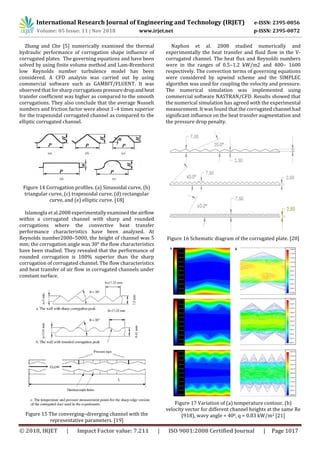 IRJET- Thermal and Fluid Flow Analysis of a Heat Exchanger: “A Comprehensive Report” | PDF