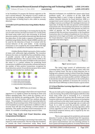 IRJET- Survey on Credit Card Fraud Detection | PDF