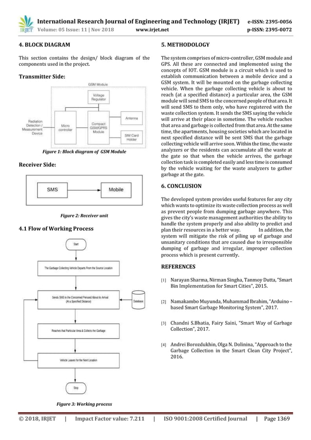 IRJET- Smart Garbage Monitoring System using IoT | PDF IRJET- Smart Garbage Monitoring System using IoT | PDF