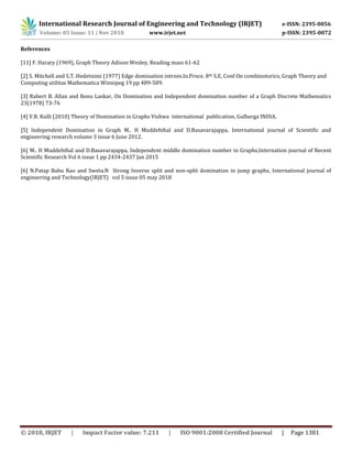 IRJET- Independent Middle Domination Number in Jump Graph | PDF
