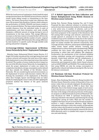 IRJET-Review on New Energy Efficient Cluster Based Protocol for Wireless Sensor Networks | PDF ...