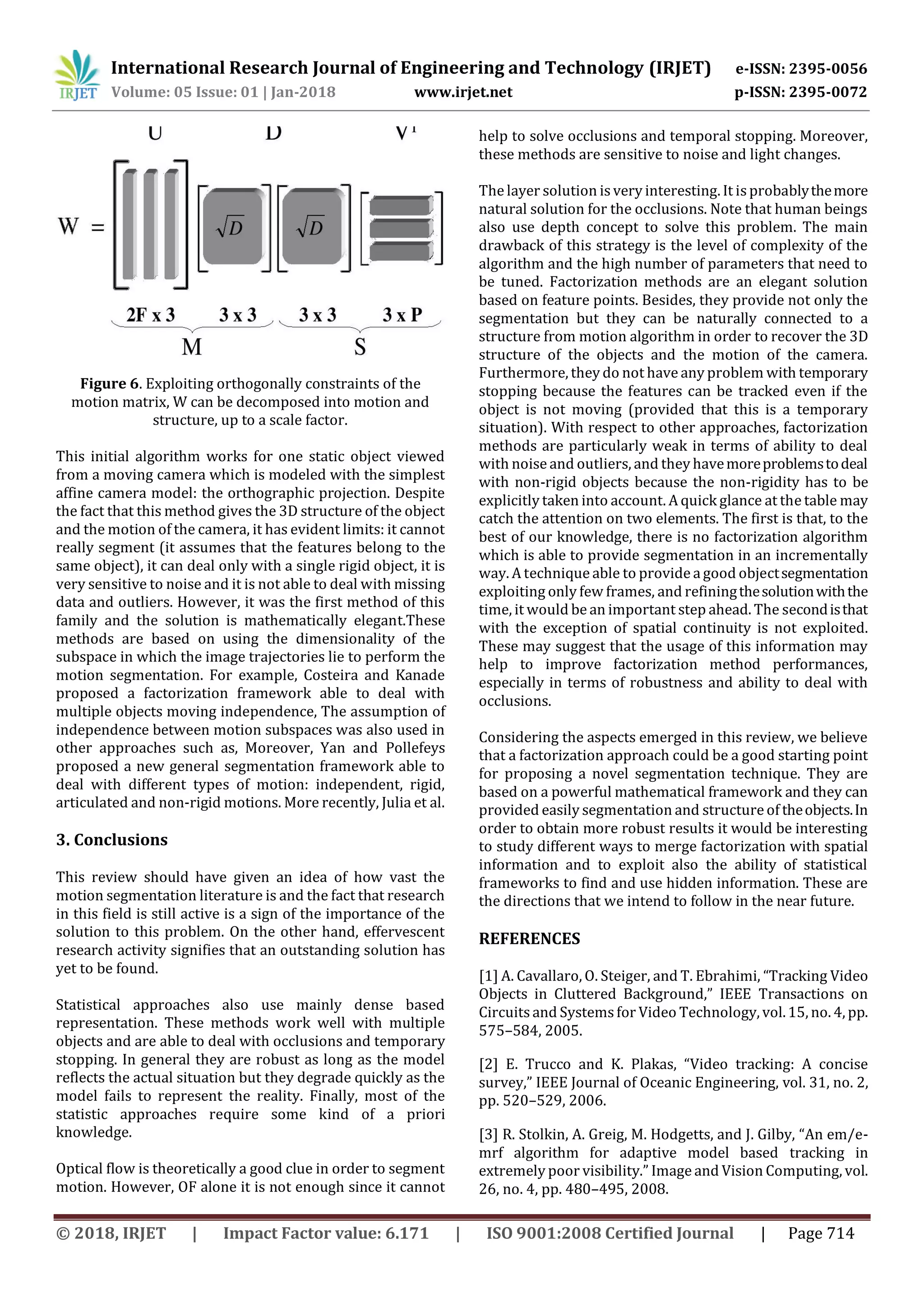 IRJET-Motion Segmentation | PDF