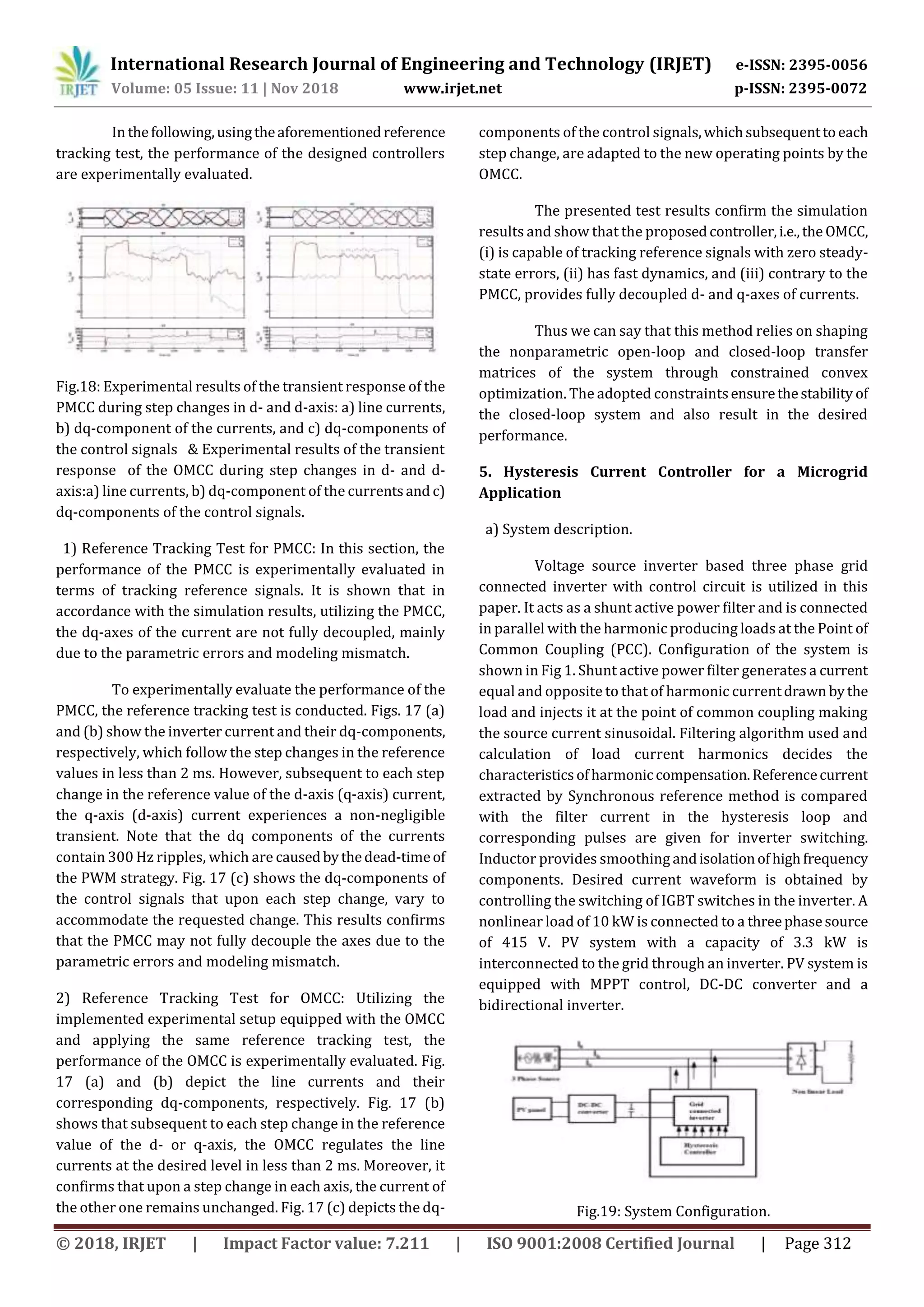 IRJET- Different Control Strategies for Power Control of Voltage Source Converters in a ...