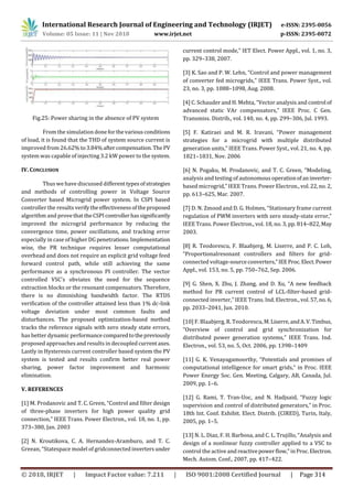 IRJET- Different Control Strategies for Power Control of Voltage Source Converters in a ...
