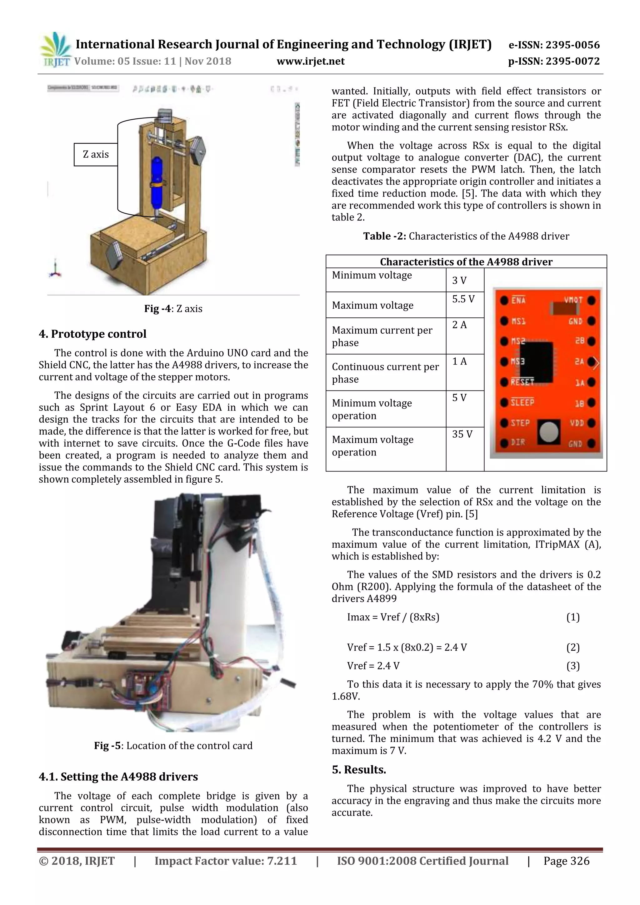 IRJET- Project Didactic of a Mini CNC Milling Machine | PDF
