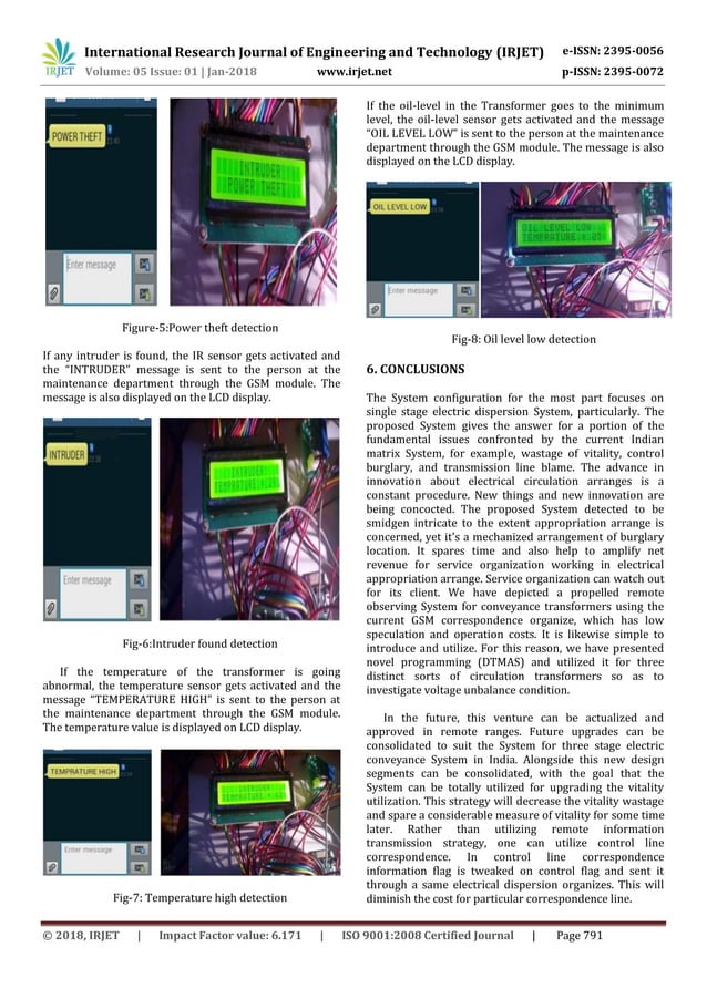 IRJET-Electrical Power Robbery Detection and Transformer Fault Detection | PDF