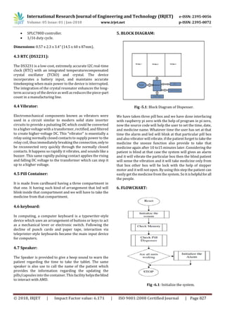 IRJET-Design of Automatic Smart Medication Dispenser | PDF