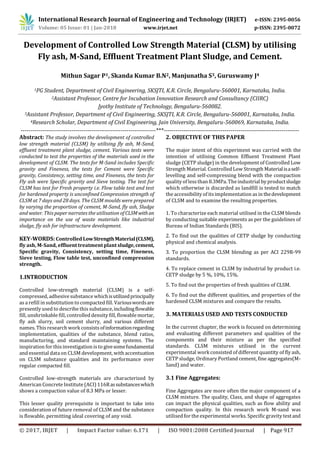 IRJET-Development of Controlled Low Strength Material (CLSM) by ...