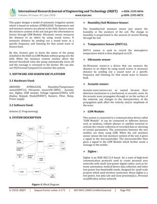 IRJET-Environment based Irrigation System using Wireless Technology | PDF