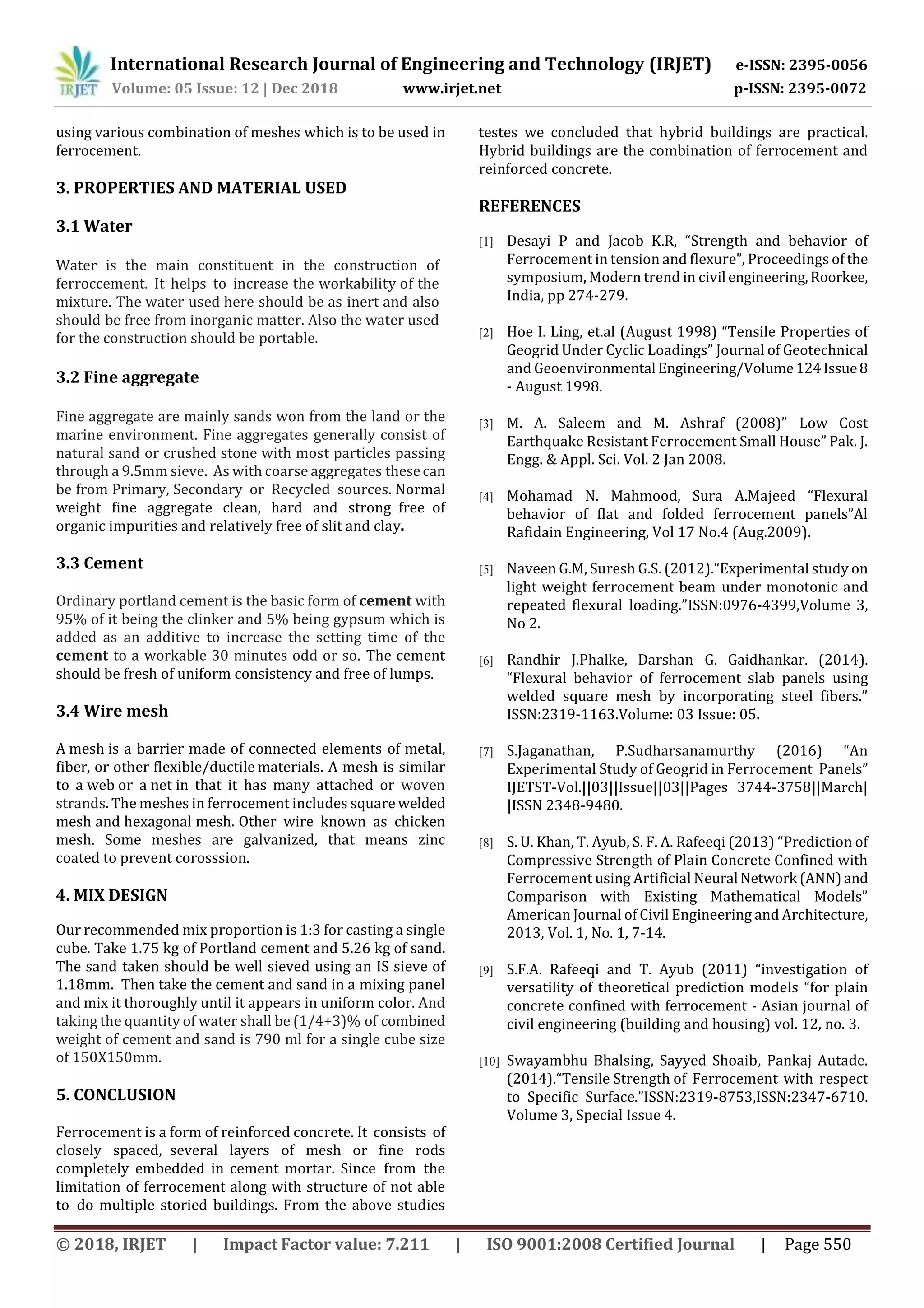 IRJET- Hybrid Building – A Combination of Conventional RCC and ...