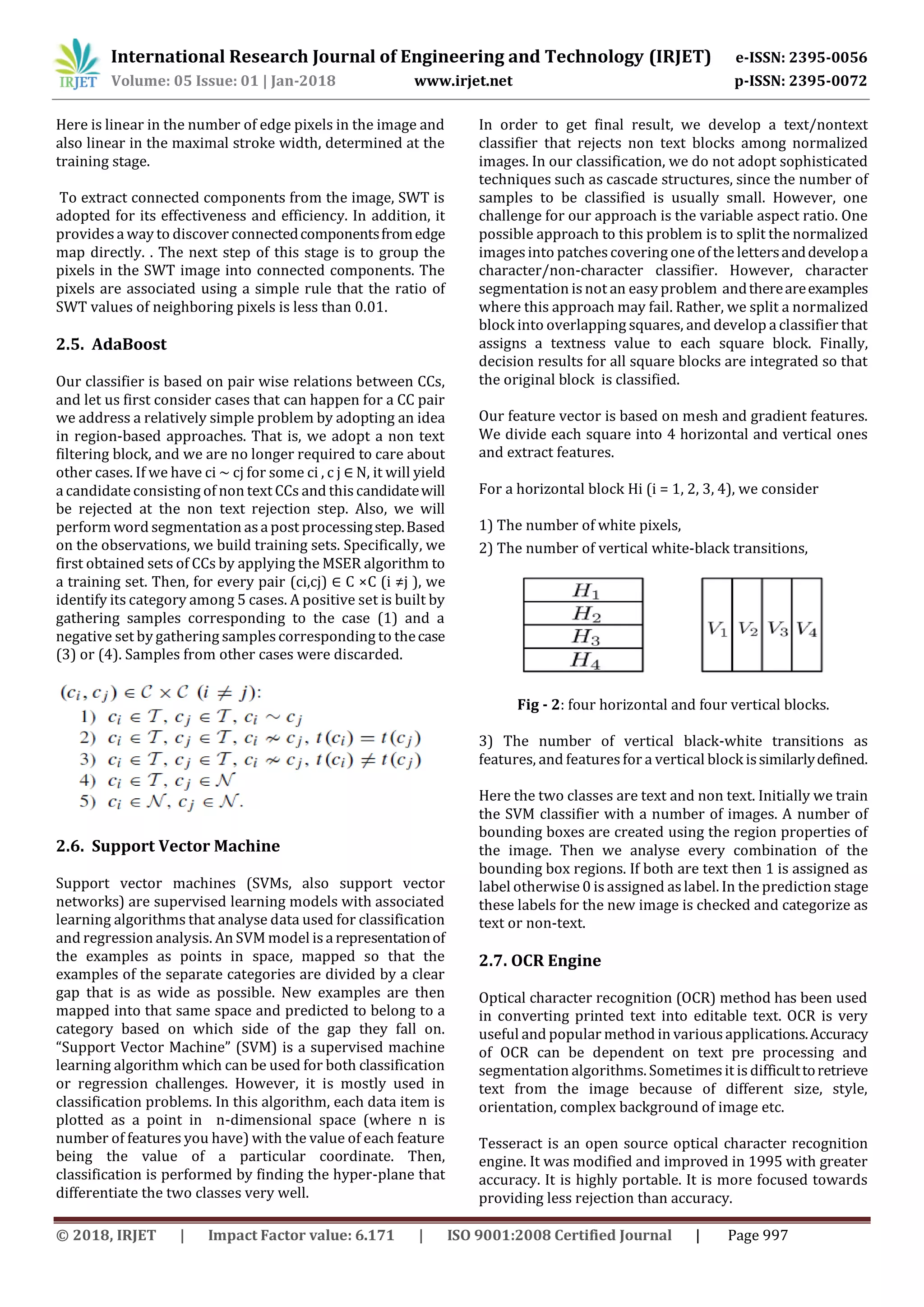 Text Detection and Recognition in Natural Images | PDF