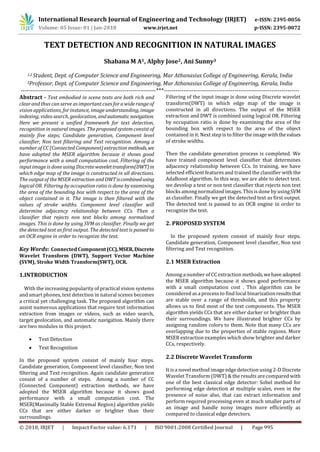 Text Detection and Recognition in Natural Images | PDF