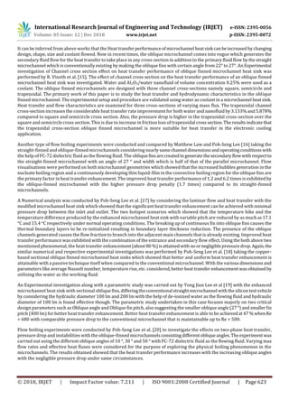 IRJET- Experimental Investigation of Heat Transfer Study in Rectangle ...