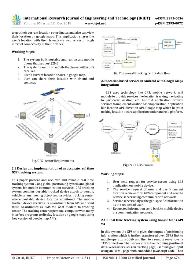 IRJET- A Survey on Various Location Tracking Systems | PDF