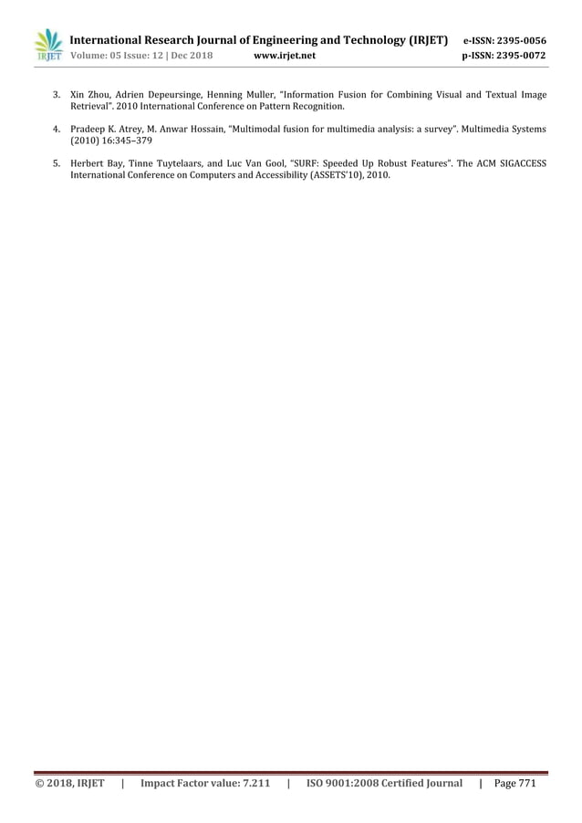 IRJET- A Survey on Image Retrieval using Machine Learning | PDF