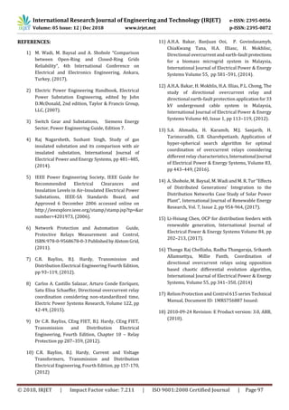 IRJET- Study Over Current Relay (MCGG53) Response using Matlab Model | PDF