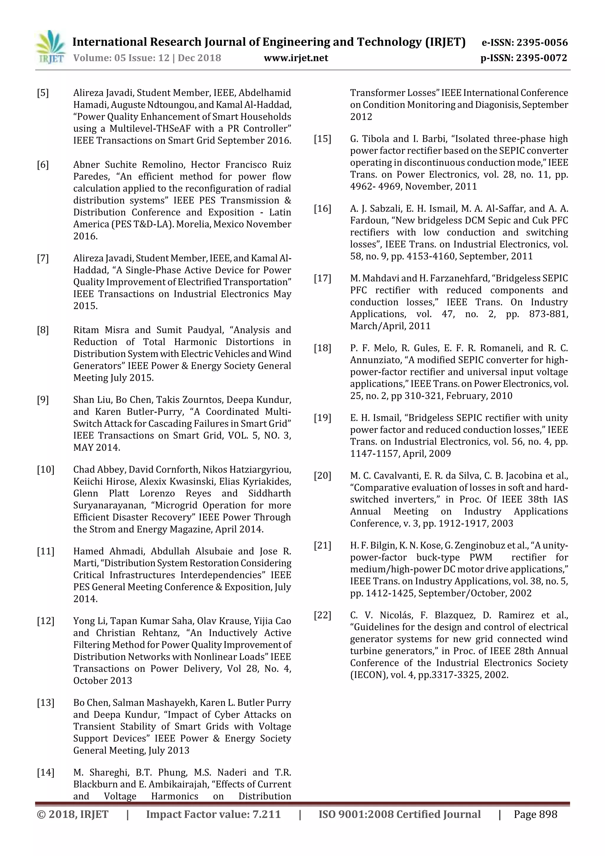 IRJET- Simulation and Experimental Verification of Single Phase Unity Power Factor PWM Boost ...