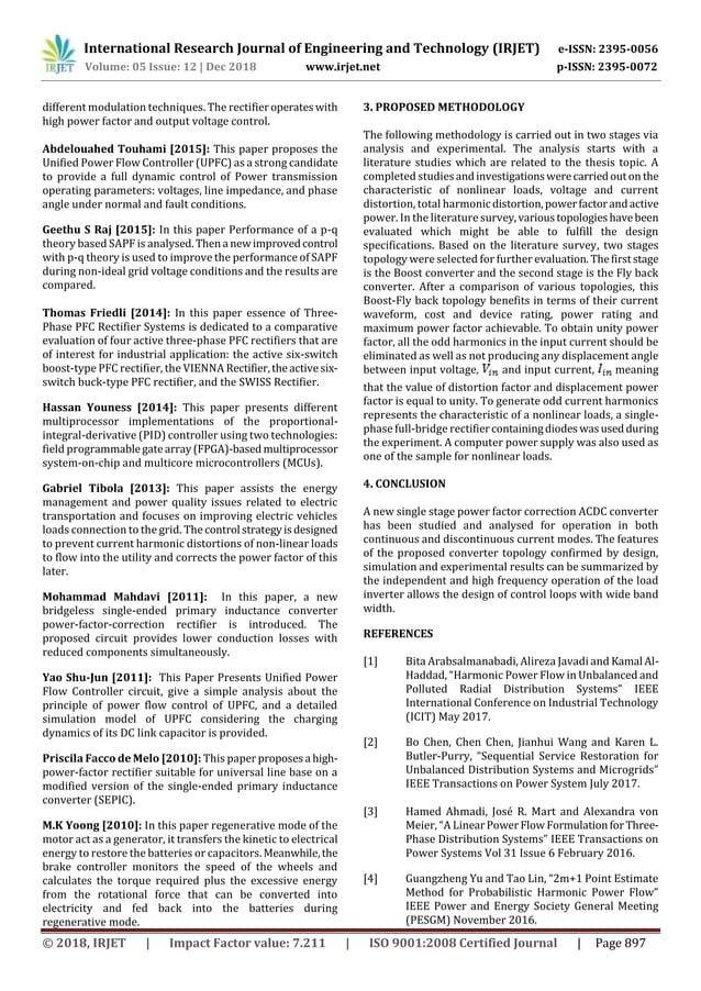 Irjet Simulation And Experimental Verification Of Single Phase Unity