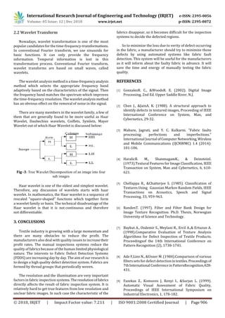 IRJET- Defect Detection in Fabric using Image Processing Technique | PDF