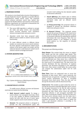 Enabling Secure and Efficient Multi-Keyword Ranked Search Scheme | PDF | Search | Internet