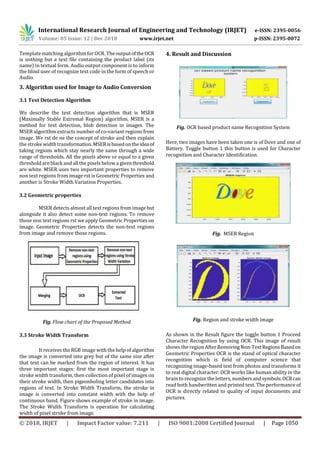 IRJET- Text Recognization of Product for Blind Person using MATLAB | PDF | Desktop Publishing ...