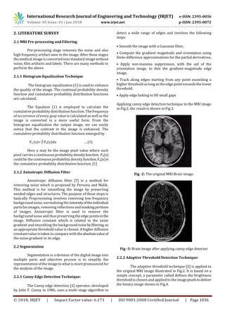 Techniques of Brain Cancer Detection from MRI using Machine Learning | PDF