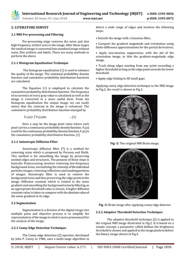 Techniques of Brain Cancer Detection from MRI using Machine Learning | PDF