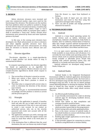 IRJET- Elevator Control System using Finite Automata | PDF