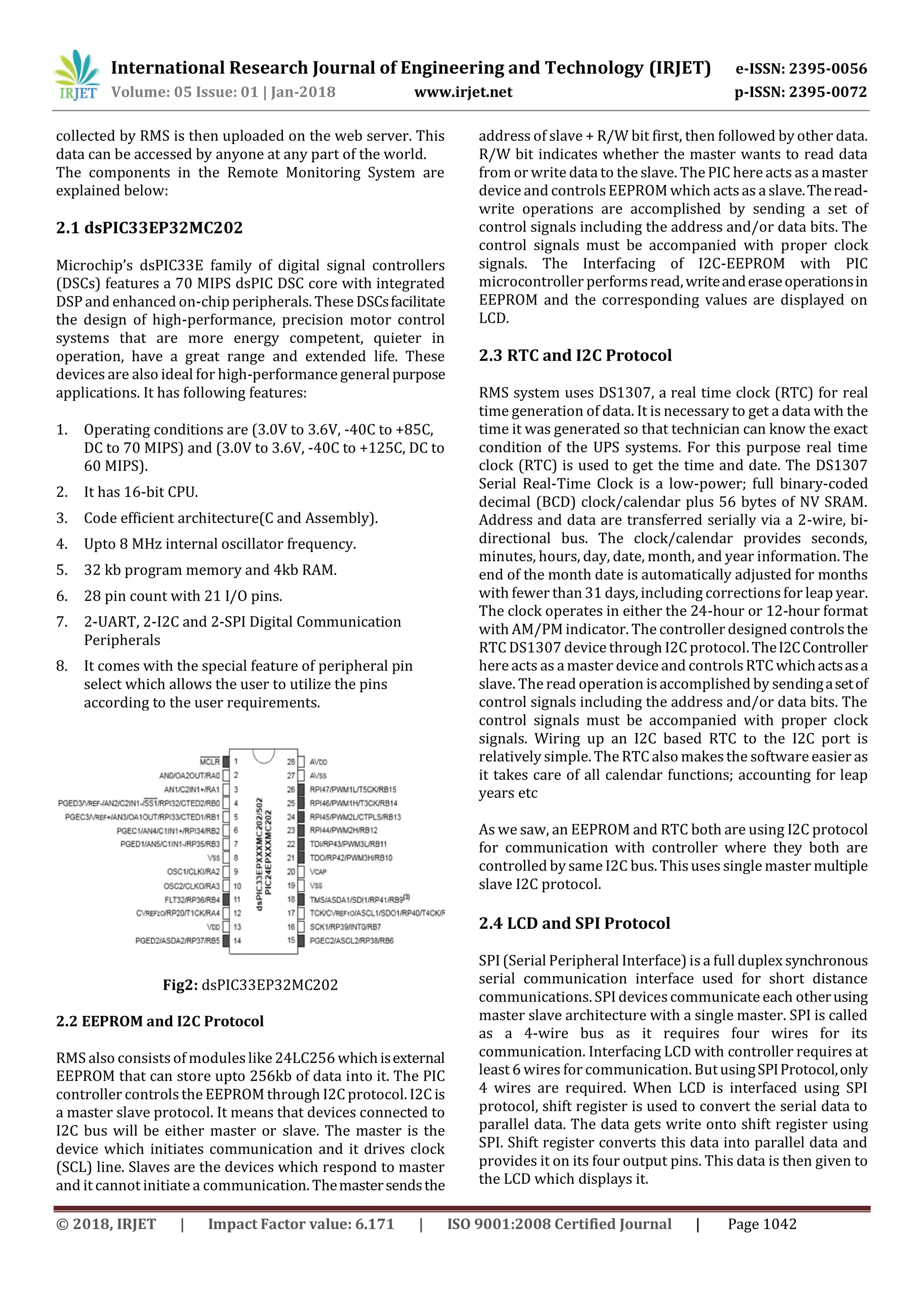 Remote Monitoring System for Solar Inverters | PDF