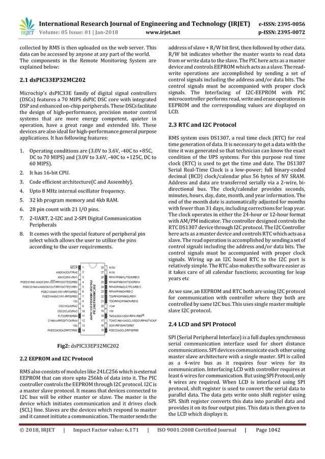 Remote Monitoring System for Solar Inverters | PDF